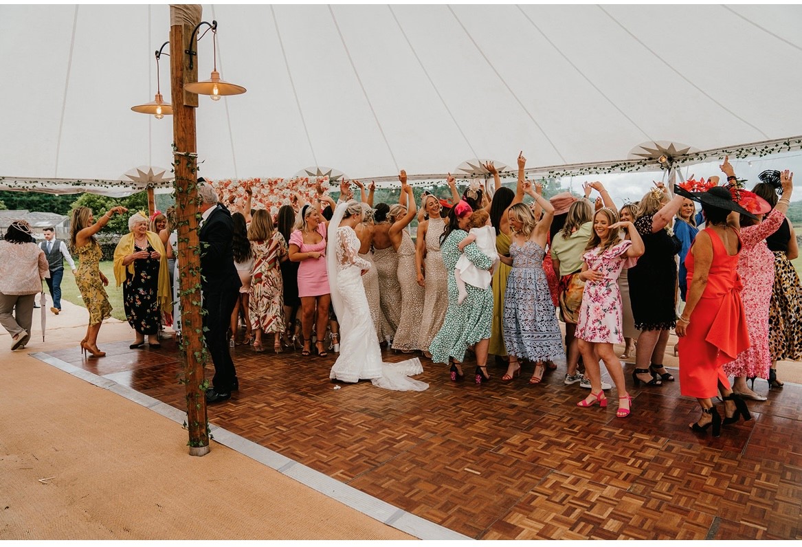 Shades Wedding - Sailcloth Marquee in the Yorkshire Dales - Shades Canvas