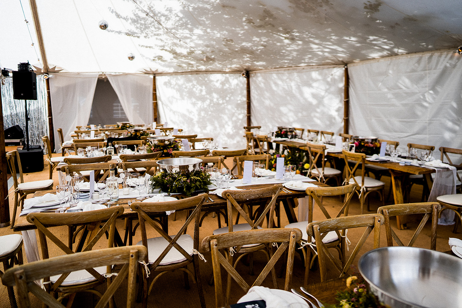 Oxfordshire Marquee Wedding at Home - Shades Canvas