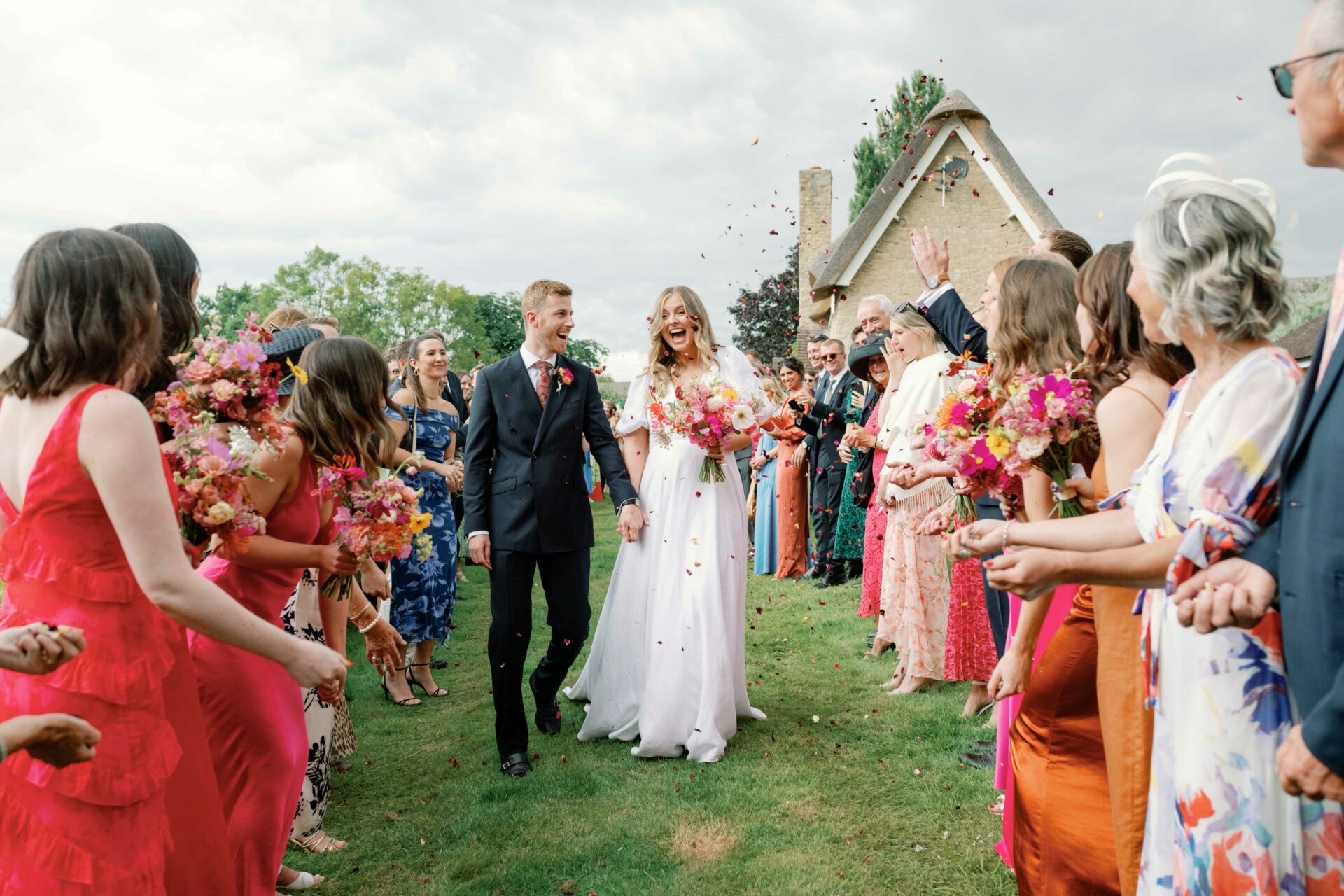 Beautiful Sailcloth Tent Wedding at Home - Shades Canvas